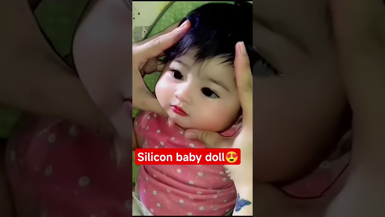 👶 So Cute! Realistic Silicon Baby Doll Reaction 💖
