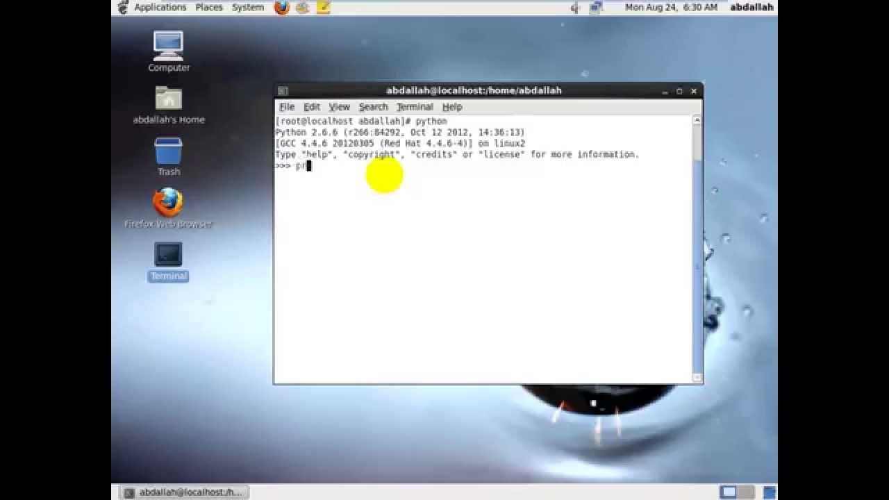 python tutorial Arabic 1