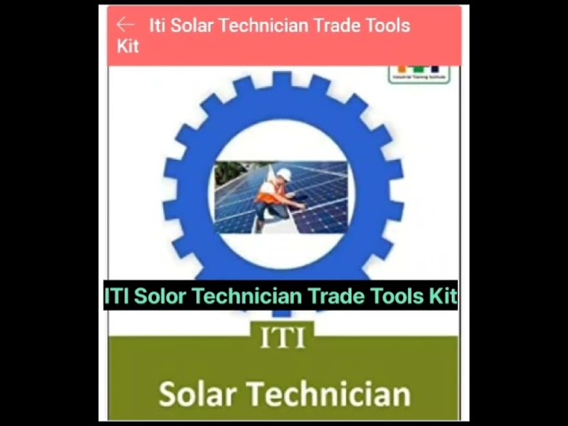 Solar System Lab Trainers - Solar Energy System Trainer Kit ...