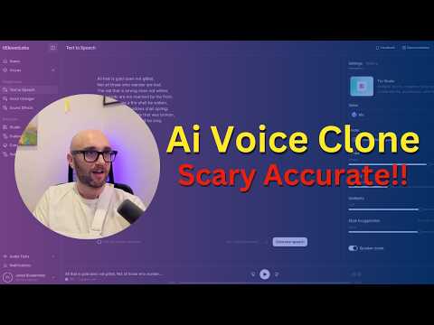 AI Cloned My Voice Perfectly - ElevenLabs is TERRIFYINGLY Good