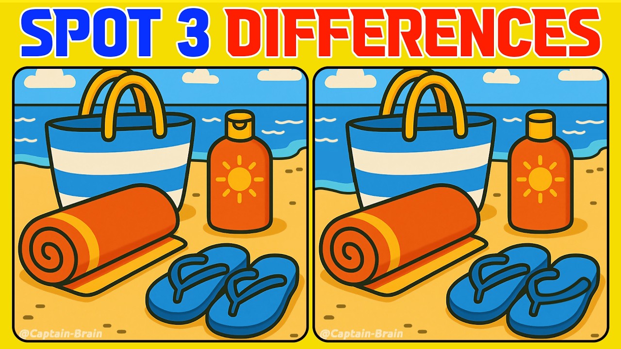 Exciting Find the Difference Games to Train Your Brain