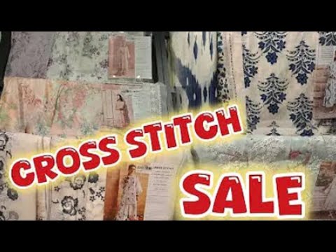 Cross Stitch Lawn Collection | 30-50% off sale | Mid summer sale| @seerat579