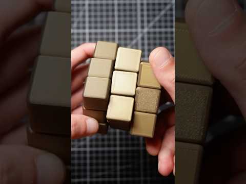 3D printed print in place Rubik’s Cube