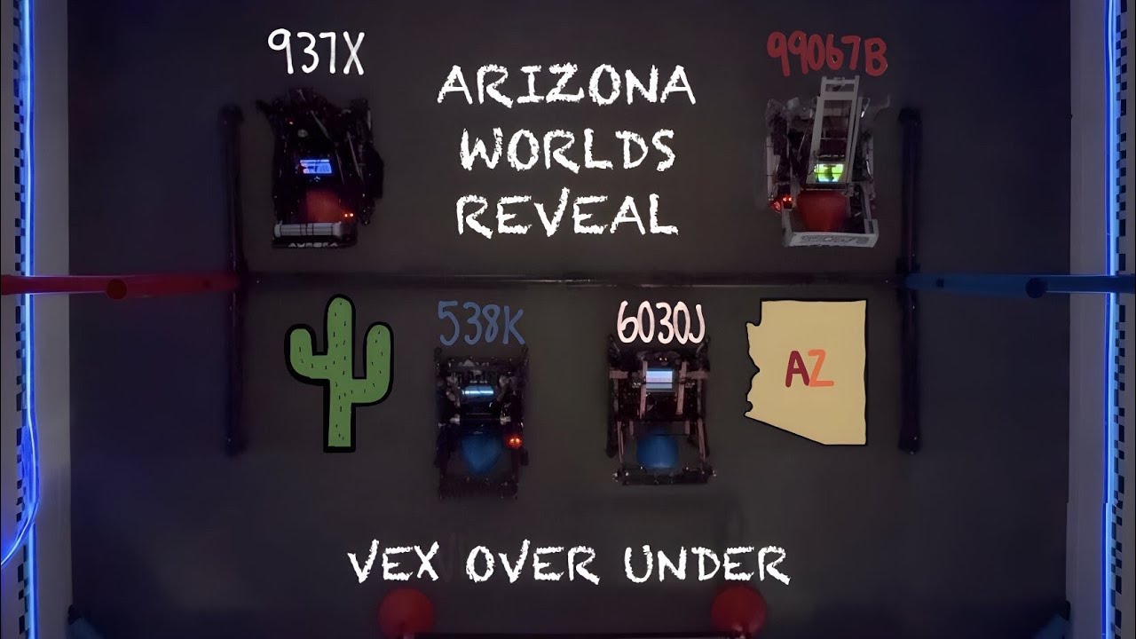 Arizona Vex Worlds Reveal 2024 - VEX Robot Showcase - VEX Forum
