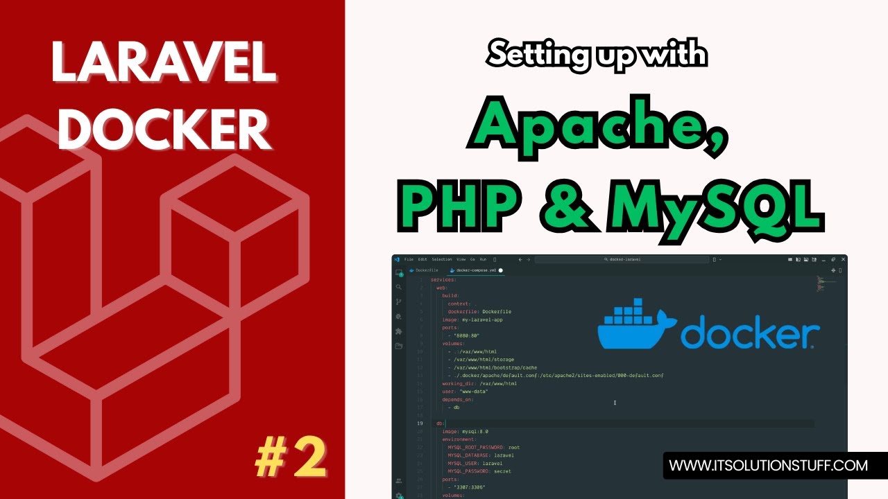 Laravel Docker #2 – Apache, PHP & MySQL Setup in Minutes