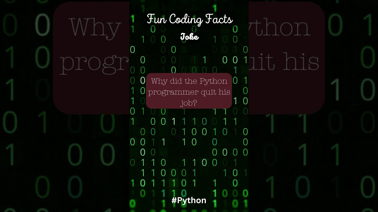 Python Joke #pythonjoke #funny #shorts #programmingjokes #jokes