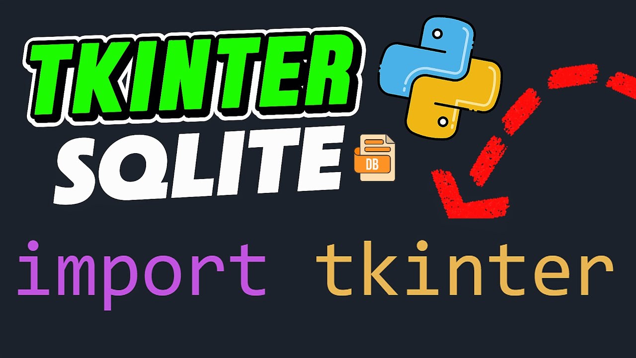 Build Your First Python GUI App with Tkinter and SQLite – Tutorial 1