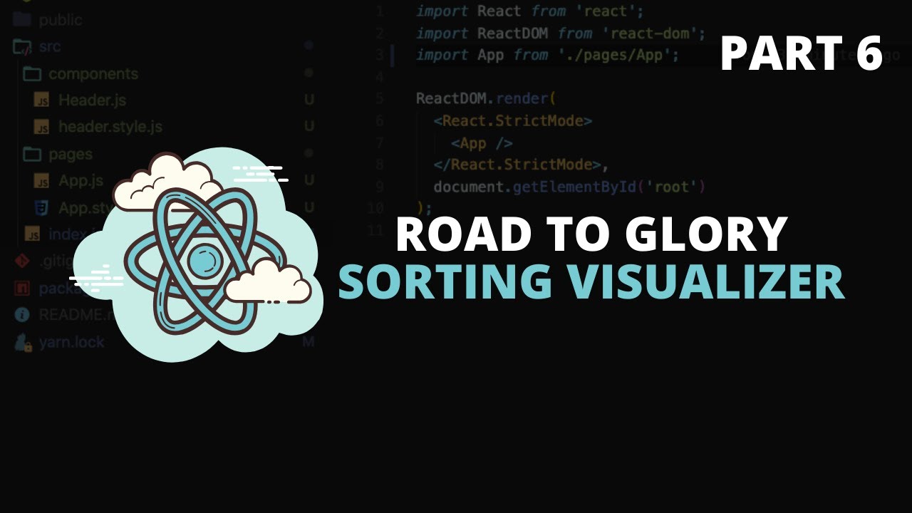 RTG #16 Sorting Visualizer Part 6