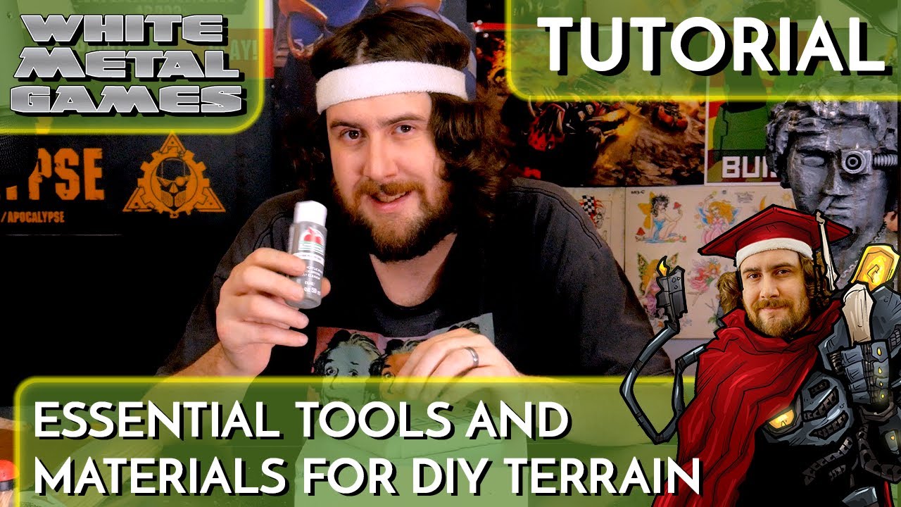 Essential Tools and Materials for DIY Terrain