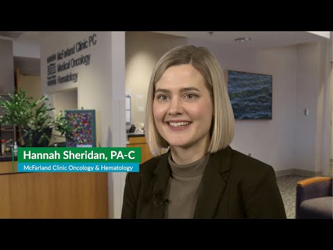 Hannah Sheridan, PA-C – Oncology & Hematology in Ames, Iowa | McFarland Clinic