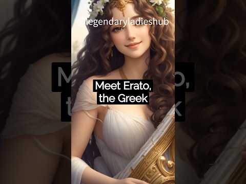 Greek Muse: Erato, the Goddess of Love Poetry #greekmythology