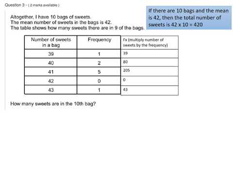Averages Homework Mathswatch New Mean Help