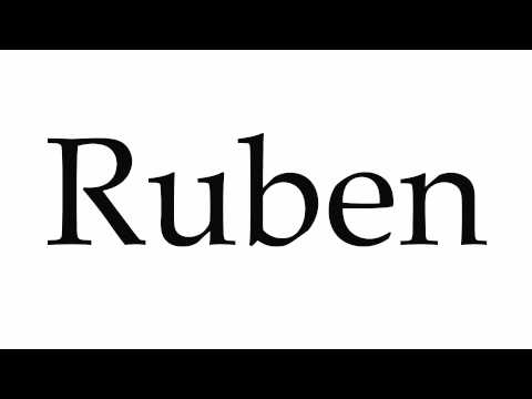 How to Pronounce Ruben