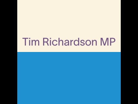Showcase series: Tim Richardson MP