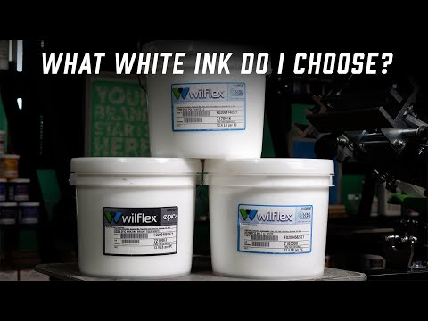 Amazing Bright Tiger, Bolt White, & Polywhite LC: Which Wilflex White Ink is Right for You?