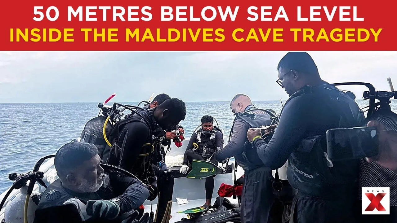 Maldives Cave Diving Tragedy Deepens | Divers Trapped 50 Metres Below Vaavu Atoll