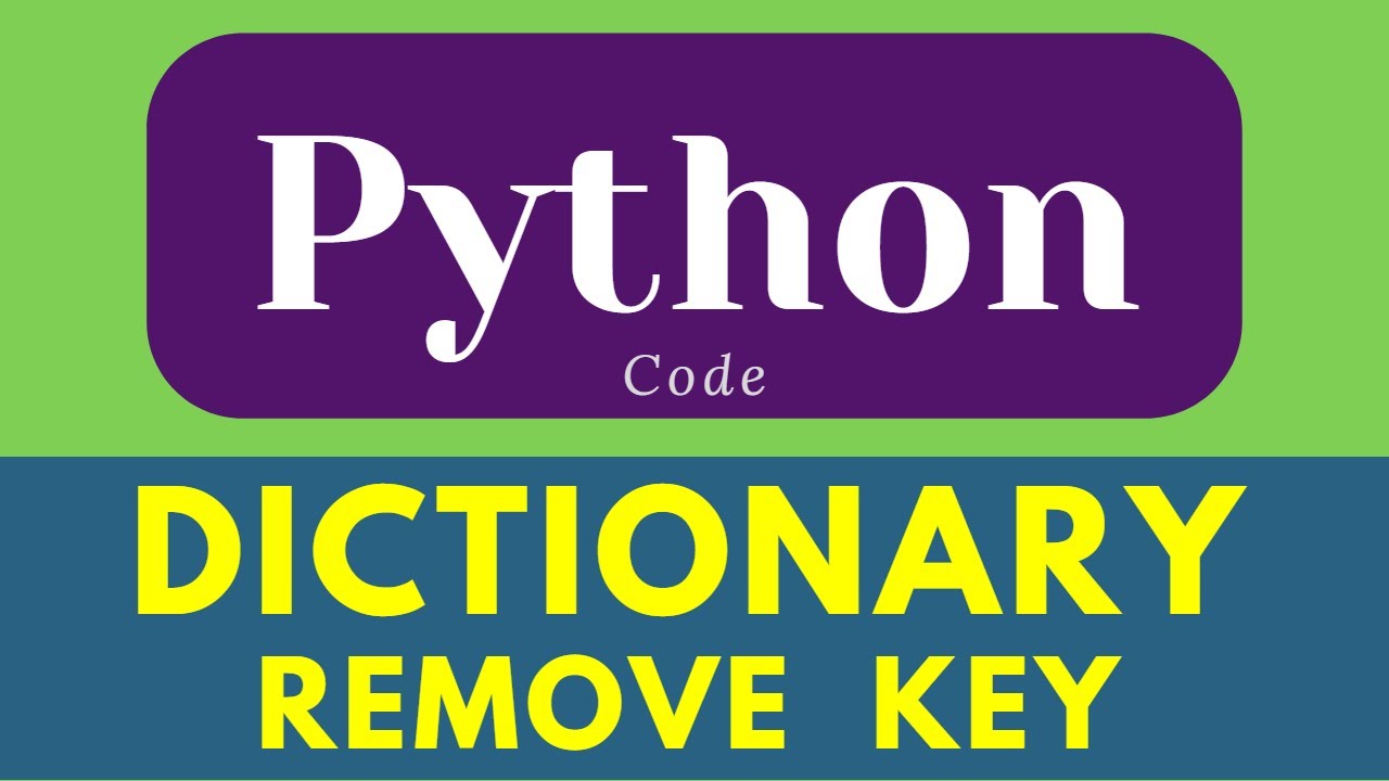 remove key from dictionary in python, python dictionary, programming, #shorts #education #tutorial