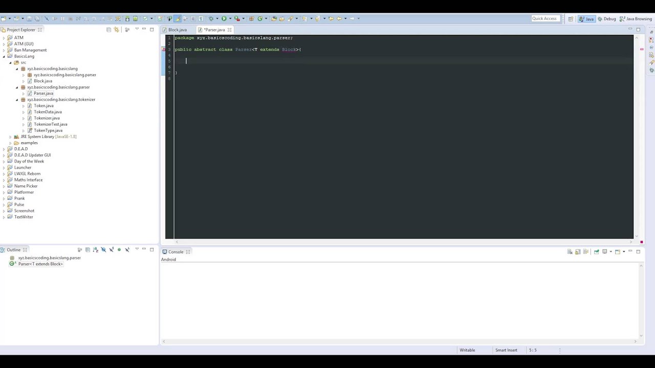 How To Java: Basic Programming Language #3 - Parser