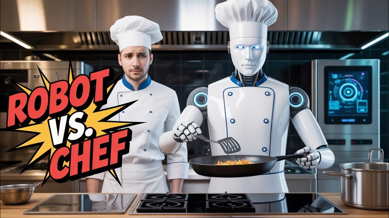 ١٦ أكتوبر ٢٠٢٥I Tried a Smart Kitchen Where Robots Cook Everything! 🤯🤖