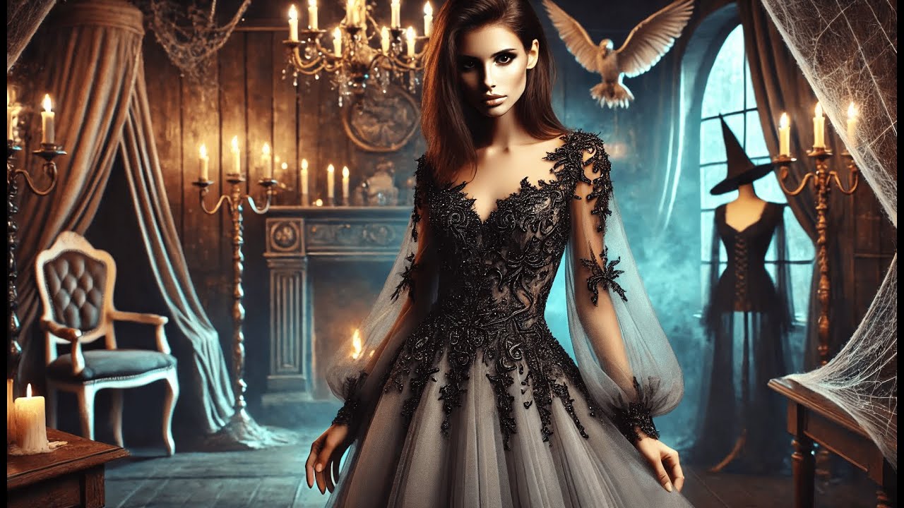🧙‍♀️ Abaowedding Women's Gothic Witch Dress Medieval Renaissance Costume | Best Witches Dress 🖤