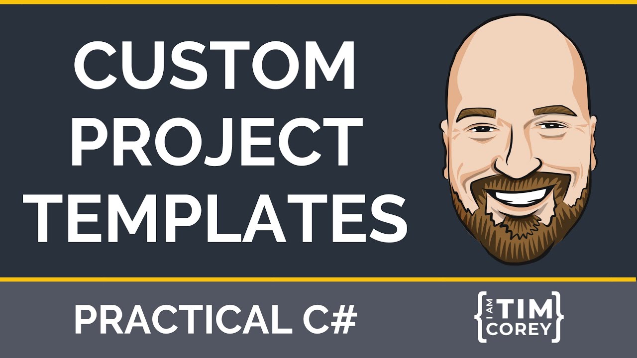 Custom Project Templates in Visual Studio 2019