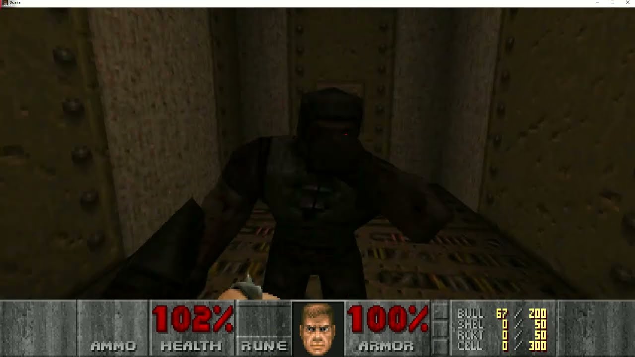 Duake mod gameplay Rx6600