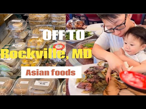 Rockville Maryland Asian store and restaurant.