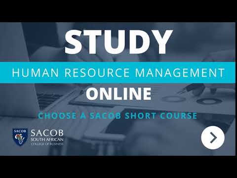 Choose our SACOB Human Resource Management Short Course!