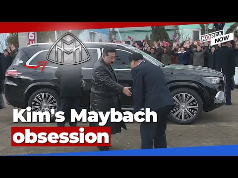 Kim Jong-un's shinny new Maybach SUV