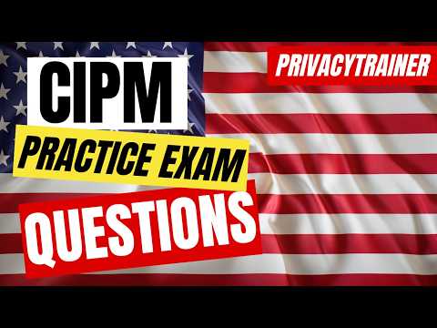 CIPM Practice Questions πΊπΈ πͺπΊ Prepare for CIPM Certification ππ
