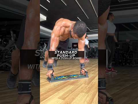 HOW TO BUILD YOUR CHEST WITH A PUSH-UP BOARD… #homeworkout #chestworkout