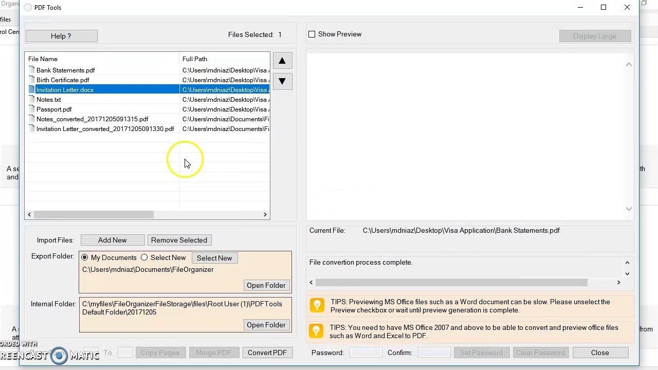 PDF Tool: Tutorial# 1