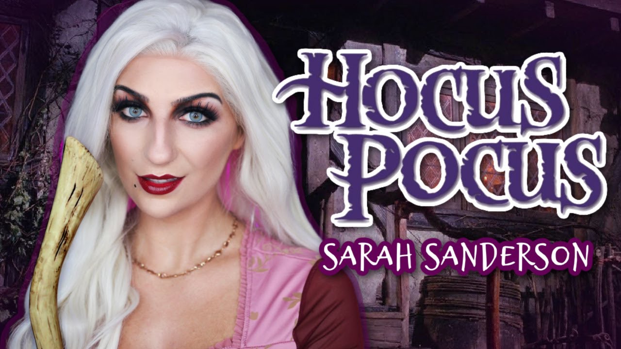 Sarah Sanderson Makeup Tutorial【Hocus Pocus】| Halloween 2021 | Madalyn Cline
