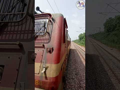 This is how riding behind a WAP-4 locomotive looks like πβ€οΈ