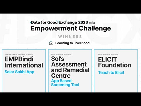 D4GX 2023 Challenge Winners | Learning to Livelihood Category