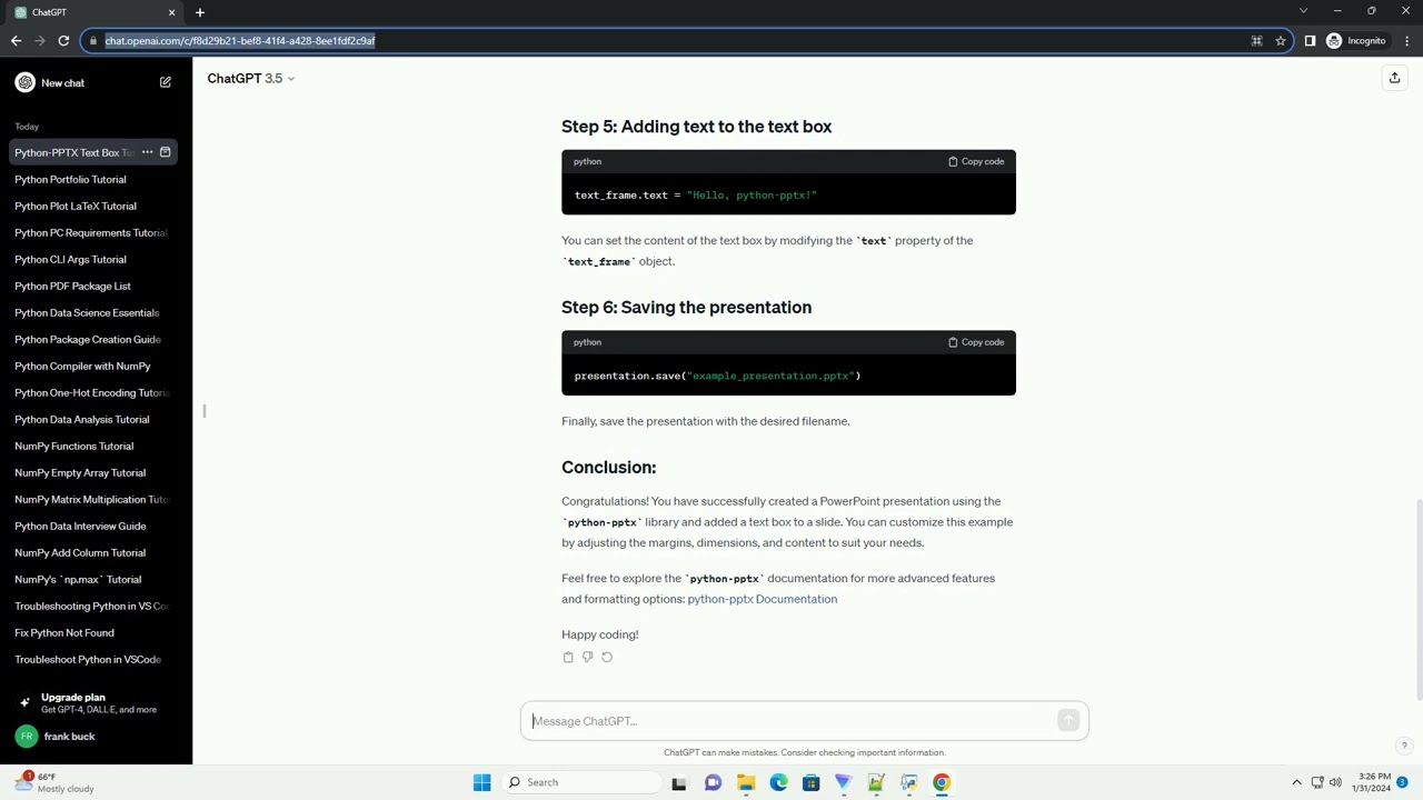 python pptx add text box