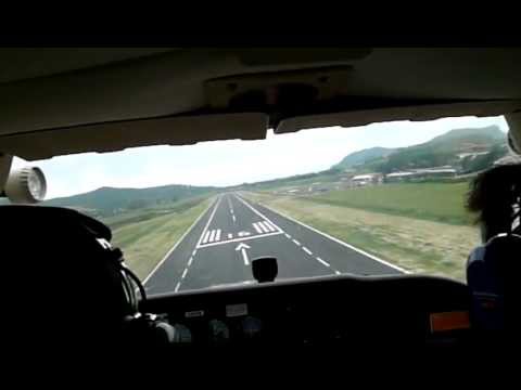 Landing at Marina di Campo LIRJ RWY 16