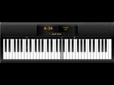 Virtual Piano - Yiruma , River Flows In You