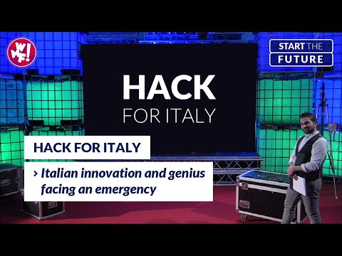 Presentation of the 3 winning projects of Hack for Italy - Start The Future