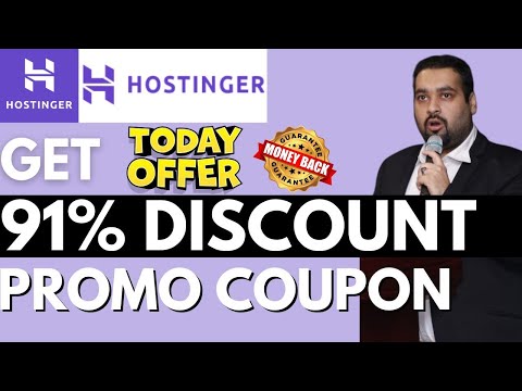 Hostinger Coupon Code 2025 - 91% Discount Link