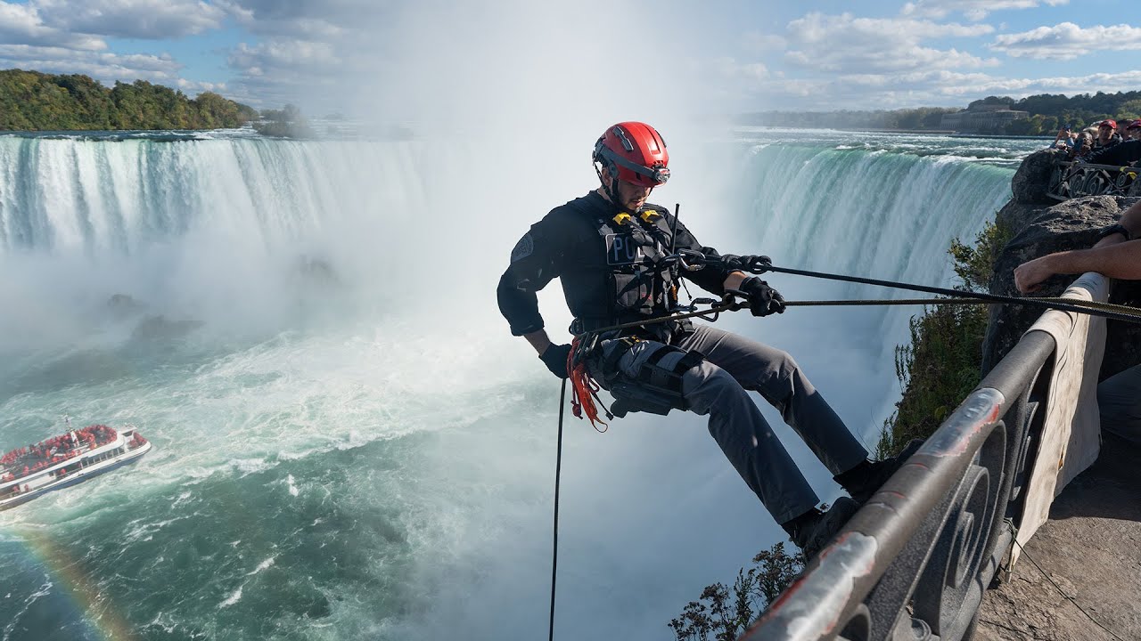 Niagara Parks Police: Tactical Rope Rescue Training