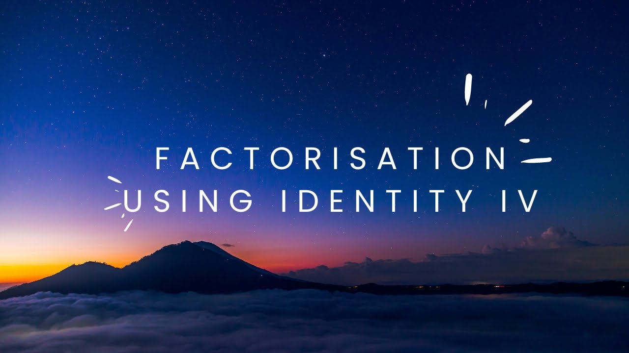 FACTORISATION USING IDENTITIES | Grade 8 |Factorisation part 3| MATH4U