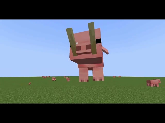 Pigzilla Minecraft Mod