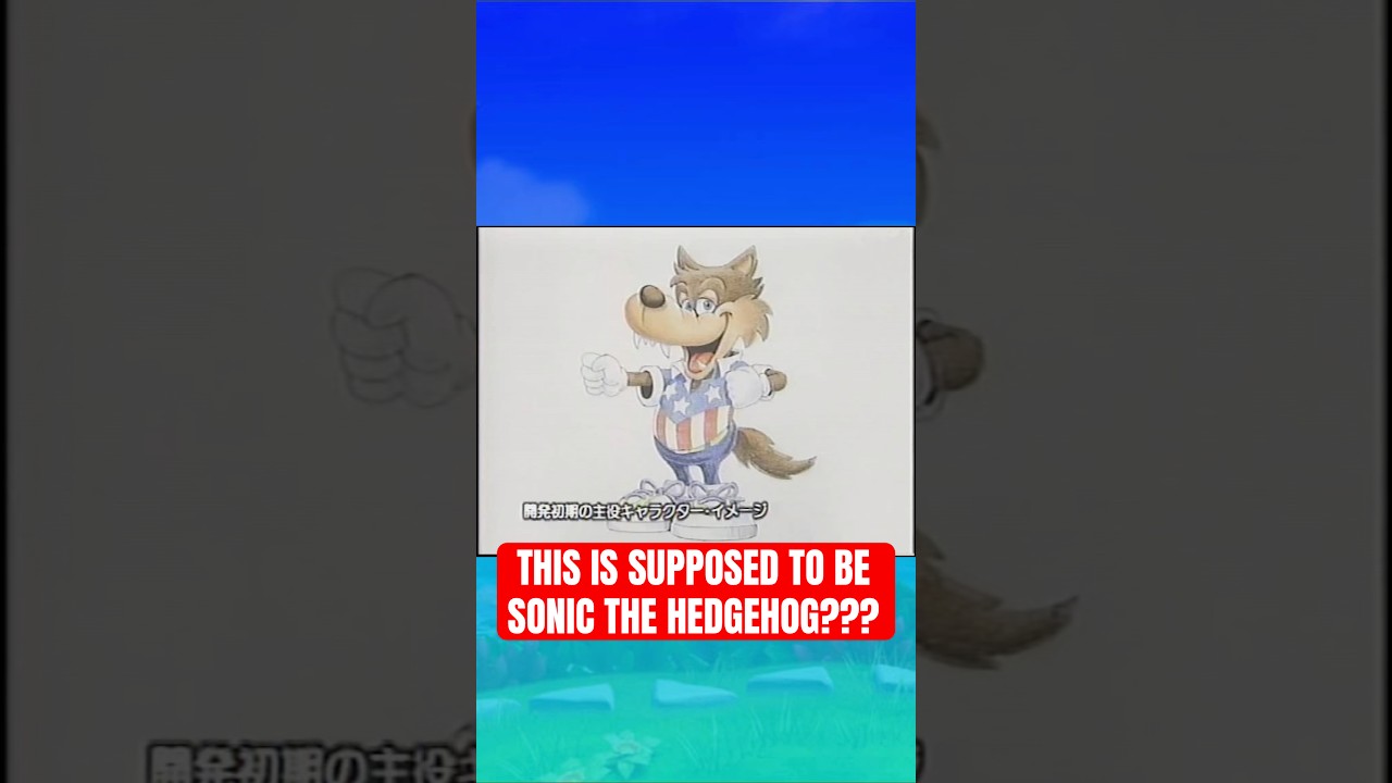 EVERY Sonic The Hedgehog Characters EARLY DESIGNS #sonic #shadow #prototype #silver #knuckles #tails
