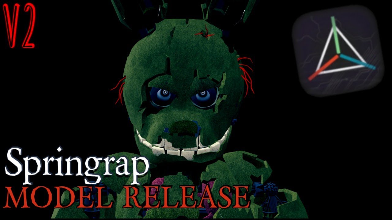 SPRINGTRAP V2 By Everything Animation MODEL RELEASE FOR PRISMA3D