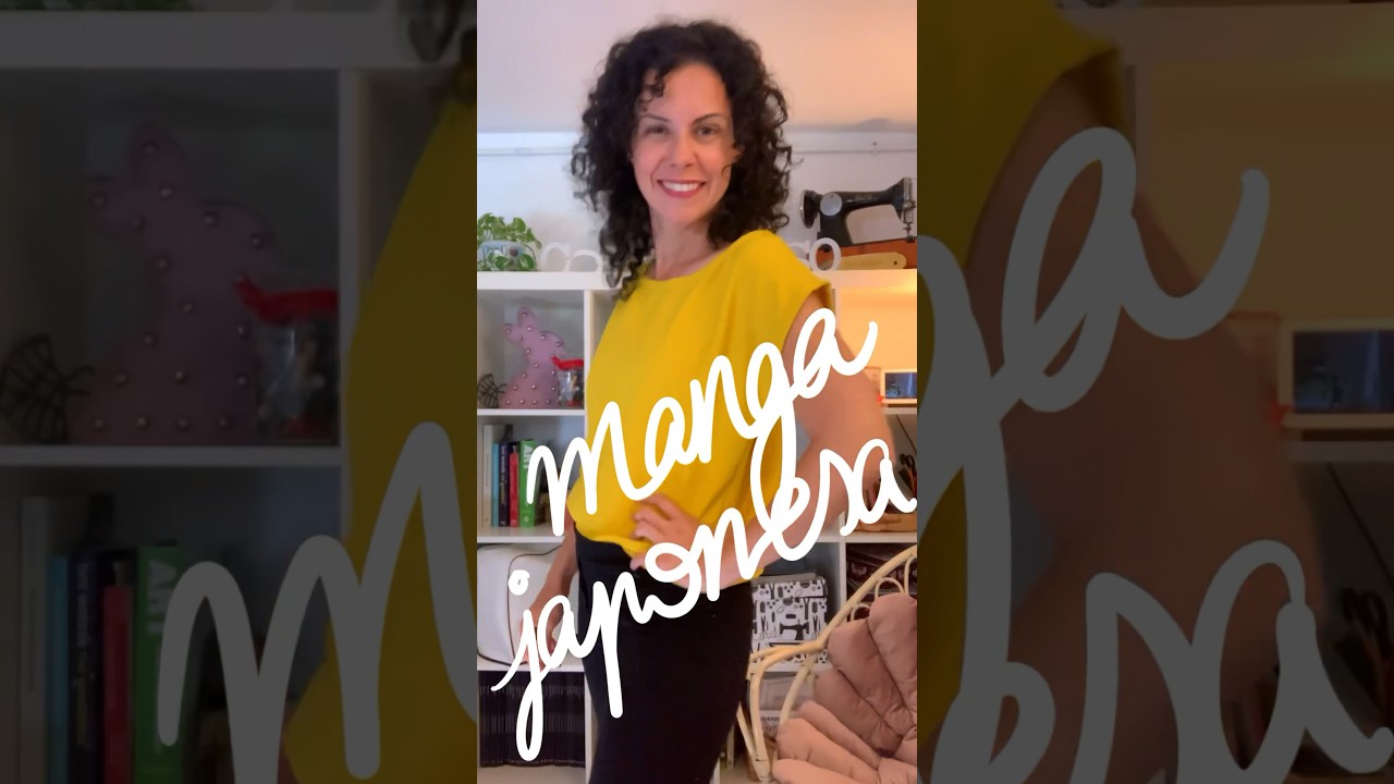 Blouse with Japanese sleeves #sewing #sewing #patterns #diy #fashion #tips #doityourself