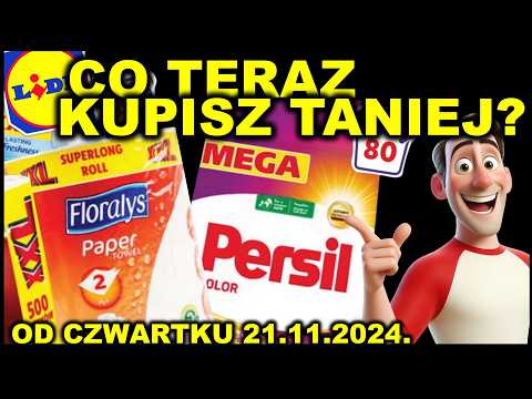 𝐋𝐈𝐃𝐋 | Gazetka Promocyjna od Czwartku 21.11.2024.