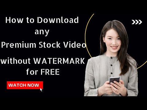 How to Download any Premium Stock Footage without WATERMARK for FREE-2022 Latest Trick #nowatermark
