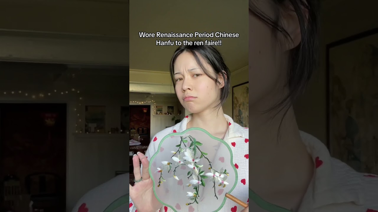 Wearing hanfu at the renaissance fair!! #fashion #renaissance #fashion