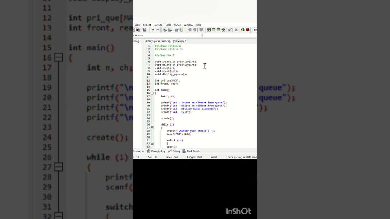 #141 priority Queue implementation #datastructures